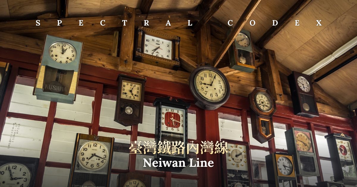 Neiwan Line (臺灣鐵路內灣線) - Spectral Codex